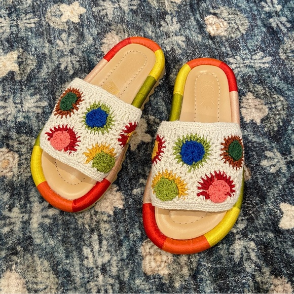 FARM Rio | Shoes | Farm Rio Crochet Sandal | Poshmark